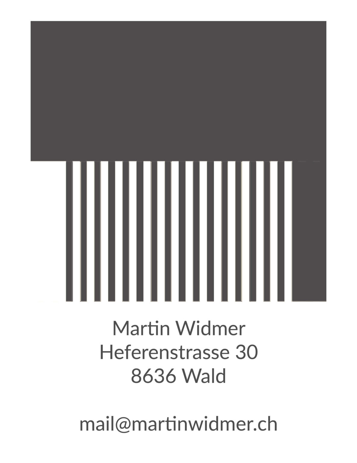 Kontakt – Martin Widmer